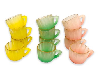 Vintage Punch Cups - Etsy