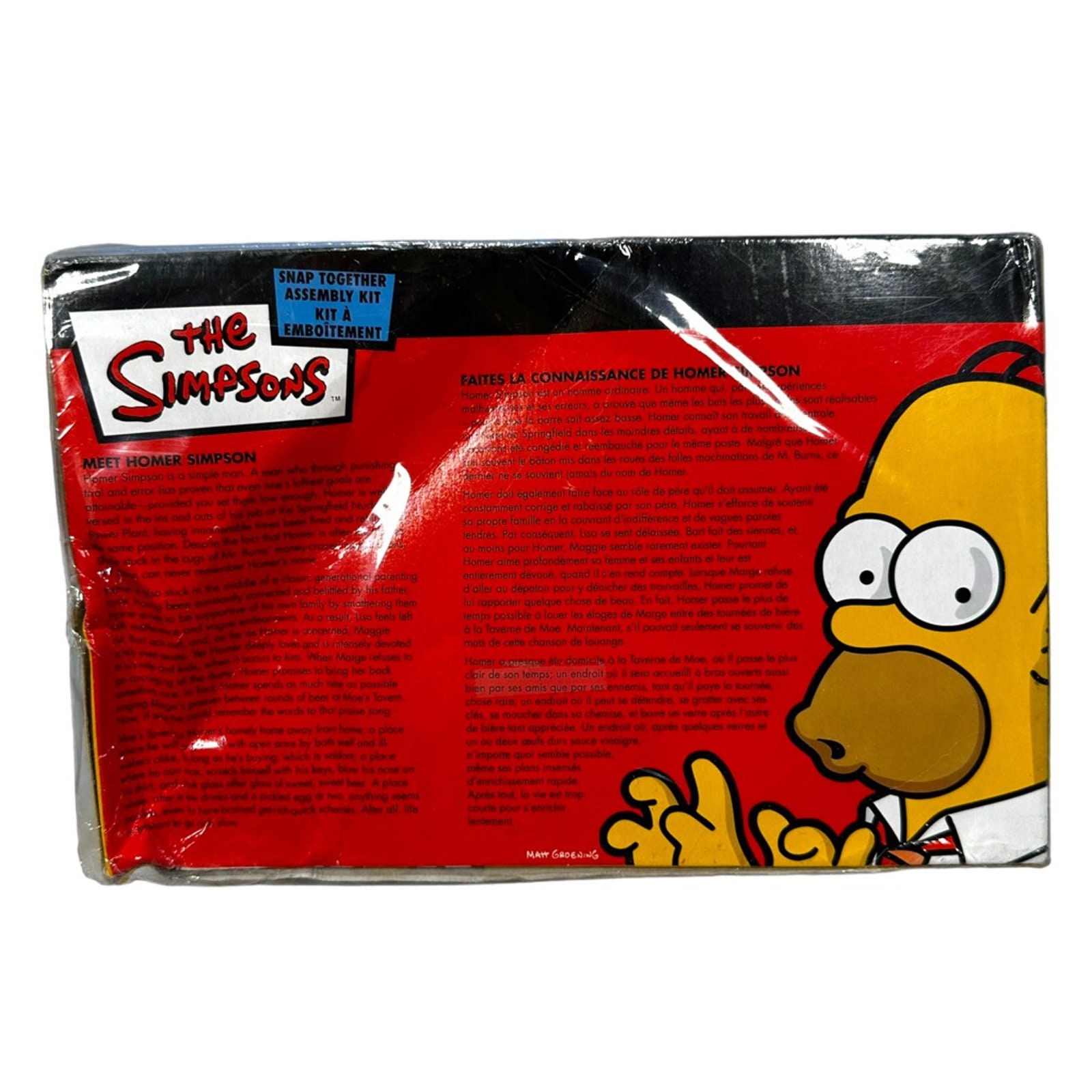 The Simpsons Homer Snap Together Model Kit Polar Lights - Etsy