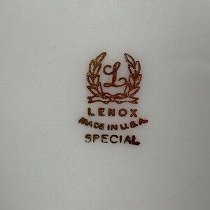 Vintage Lenox Special Spring Country Scene Serving Dinner Plate 11 ...