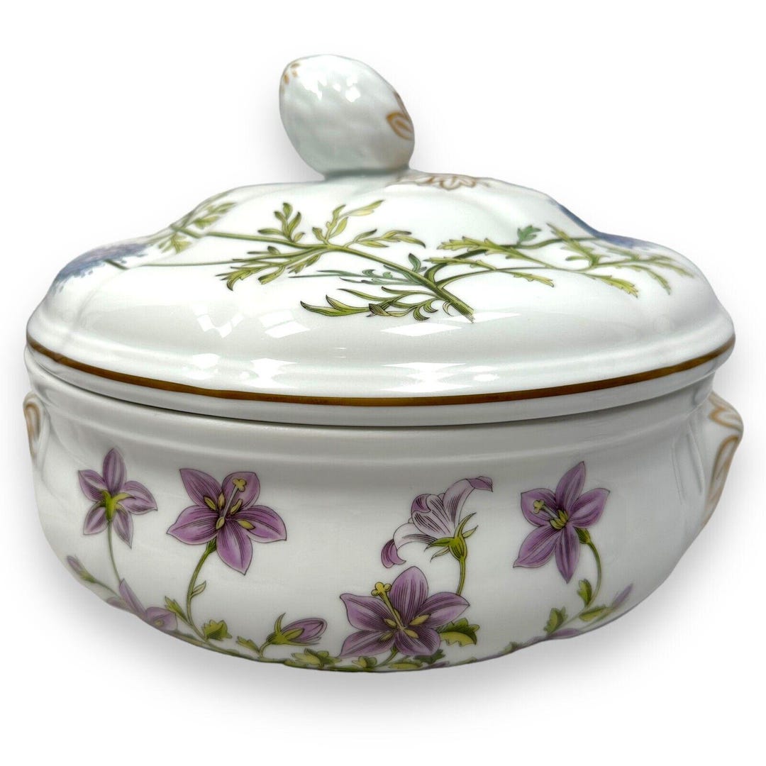 Spode Covered Campanula Stafford Flowers Tureen Casserole Serving Bowl Lid Rare - Etsy