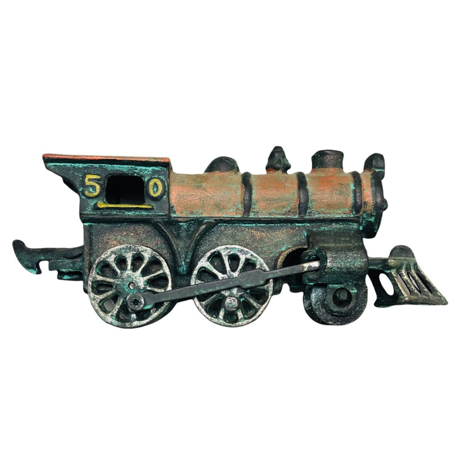 Cast Iron Toy Locomotive Train Figures Antique Vintage Pennsylvania ...