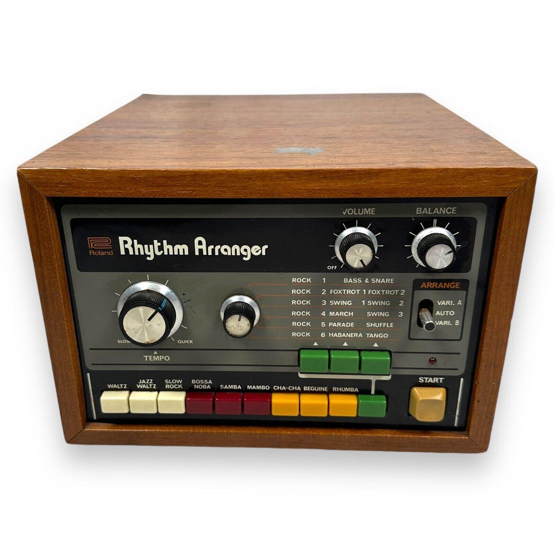 Vintage Roland Rhythm Arranger TR-66 Drum Machine & Rhythm Composer 50/ ...