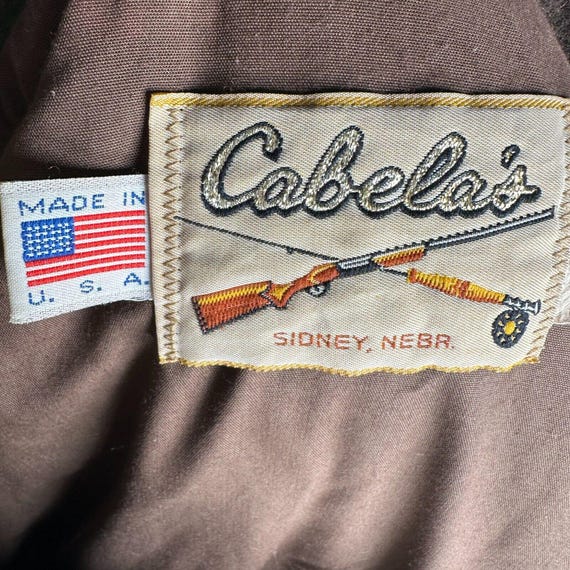 Vintage Cabelas Jacket Coat Mens Small Camo Wool Hunt… - Gem