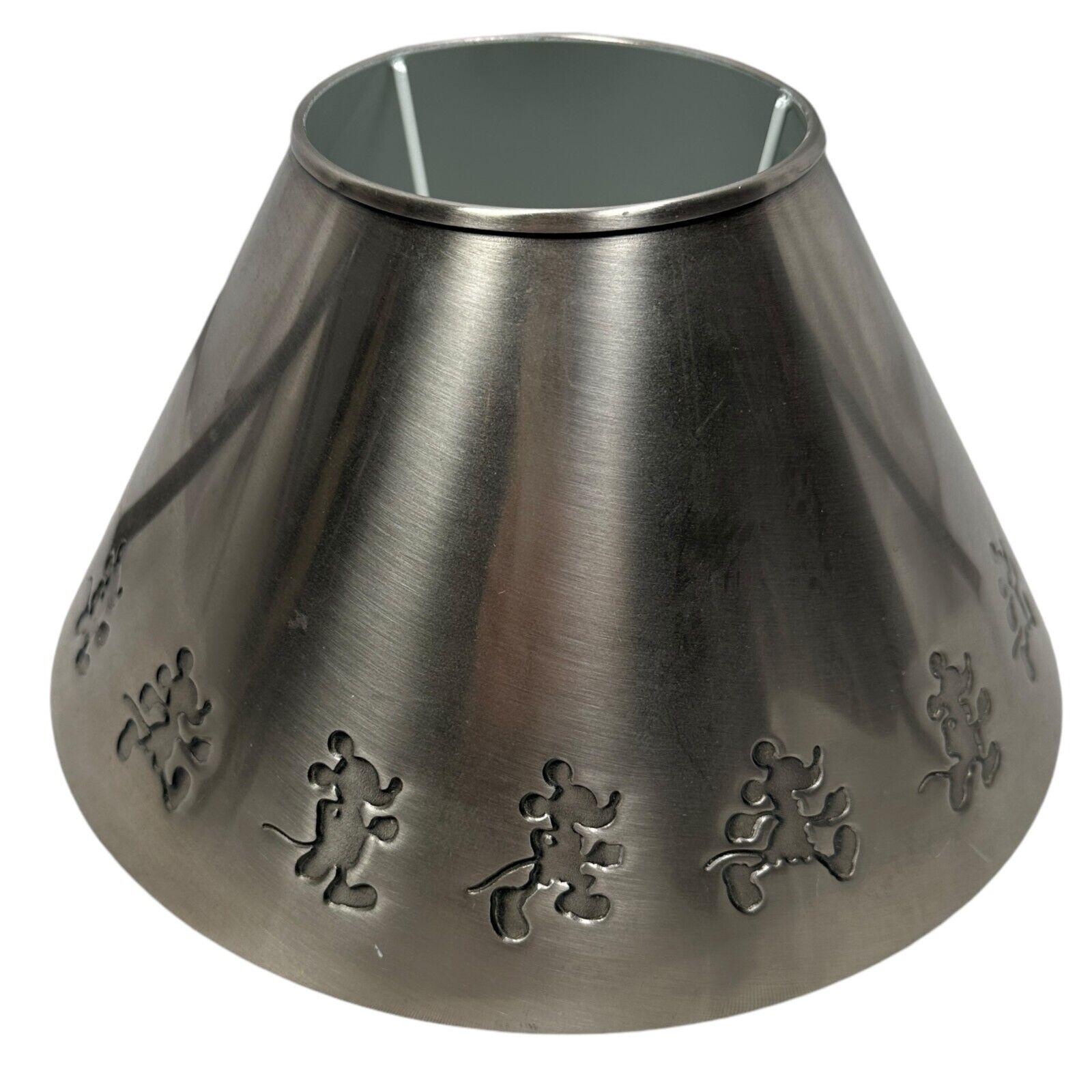 Vintage Hampton Bay Disney Mickey Mouse Ink Well Metal Lamp Shade ...