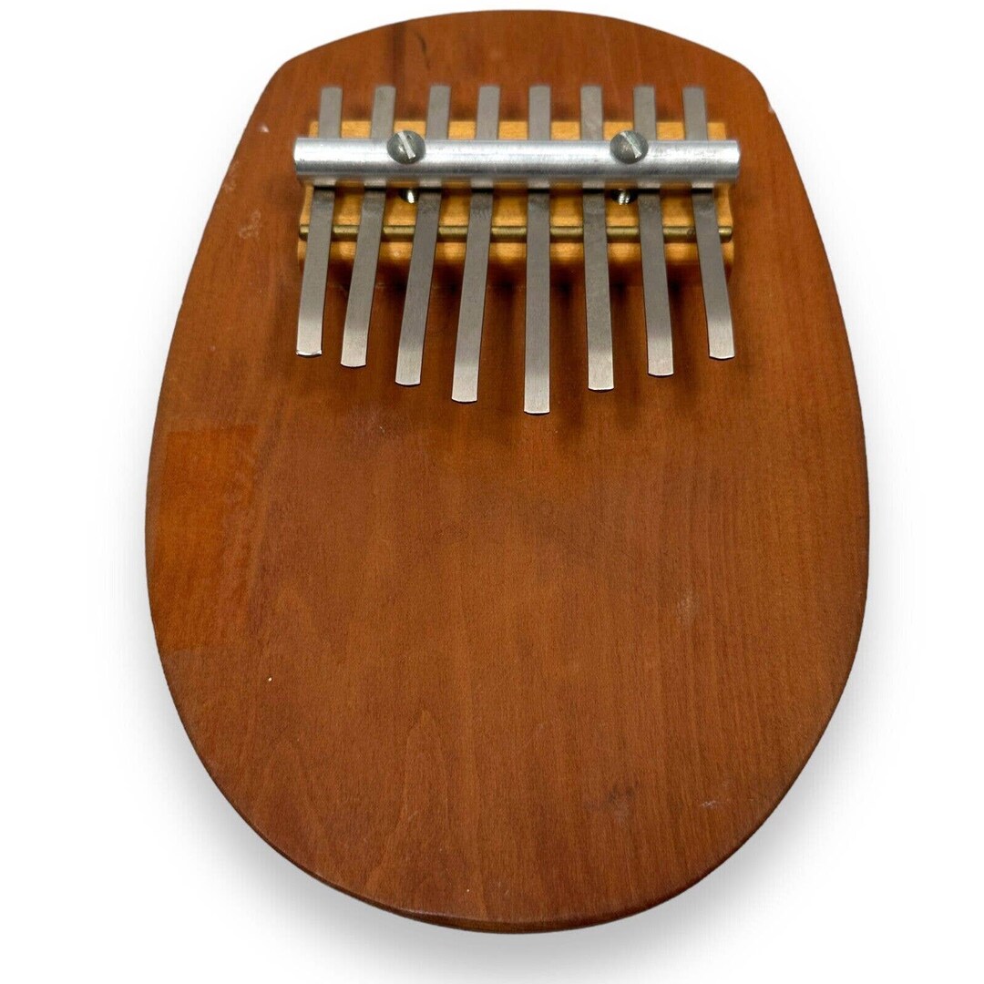 Vintage Catania Folk Instruments 8 Key Note Kalimba Wooden Small ...