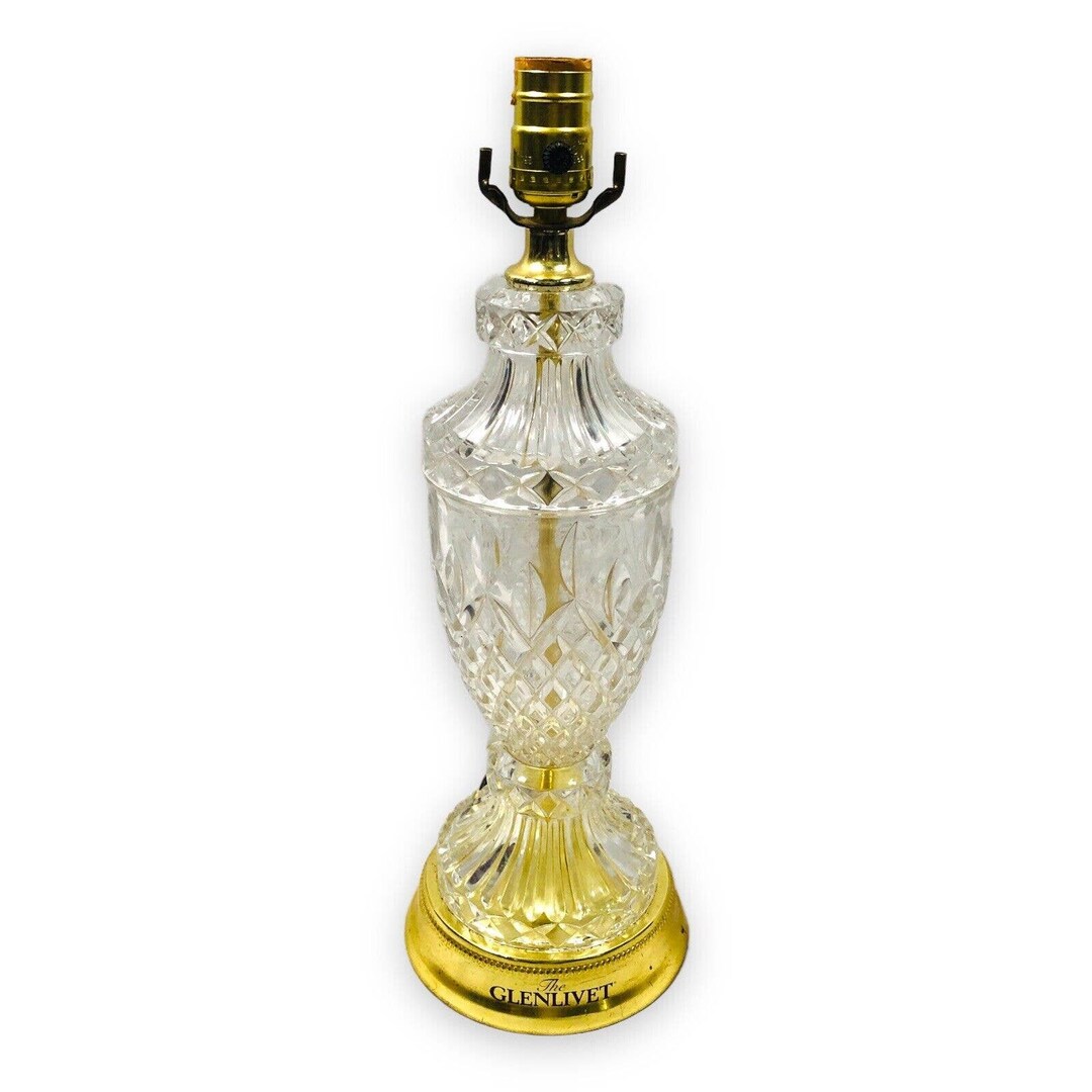 The Glenlivet Glass Lamp Advertising Vintage Table Desk Mantle - Etsy