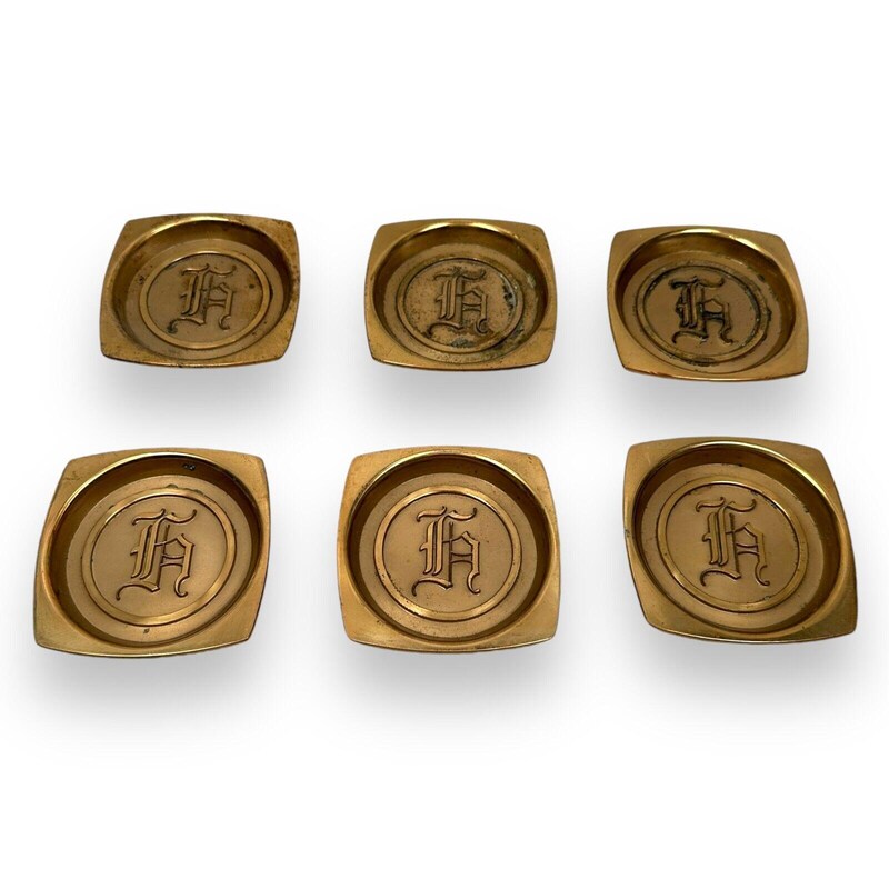 Letter Coaster - Etsy