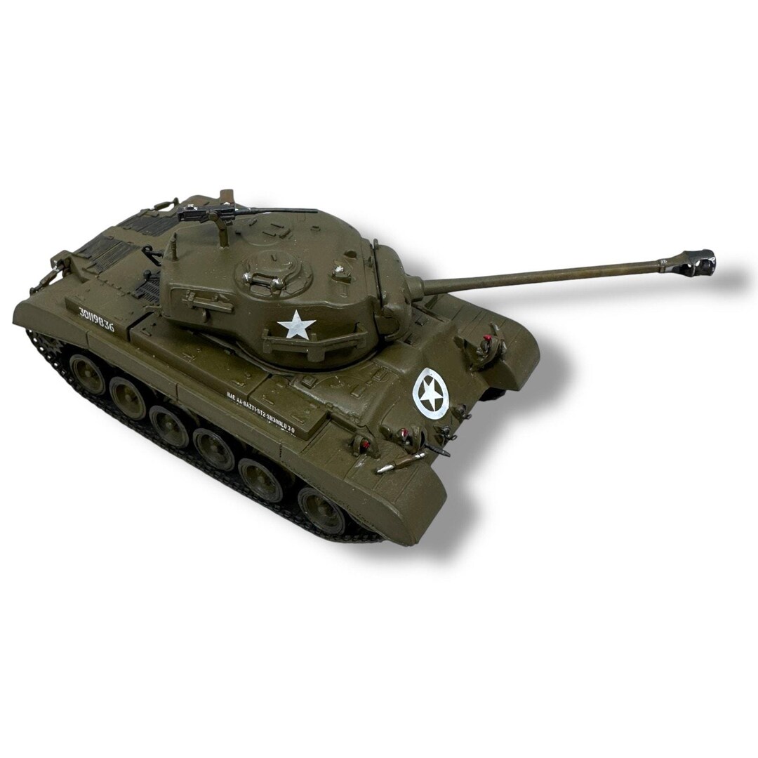Vintage M26 E3 Pershing Main Battle Tank Military Vehicle 1:72 Scale ...