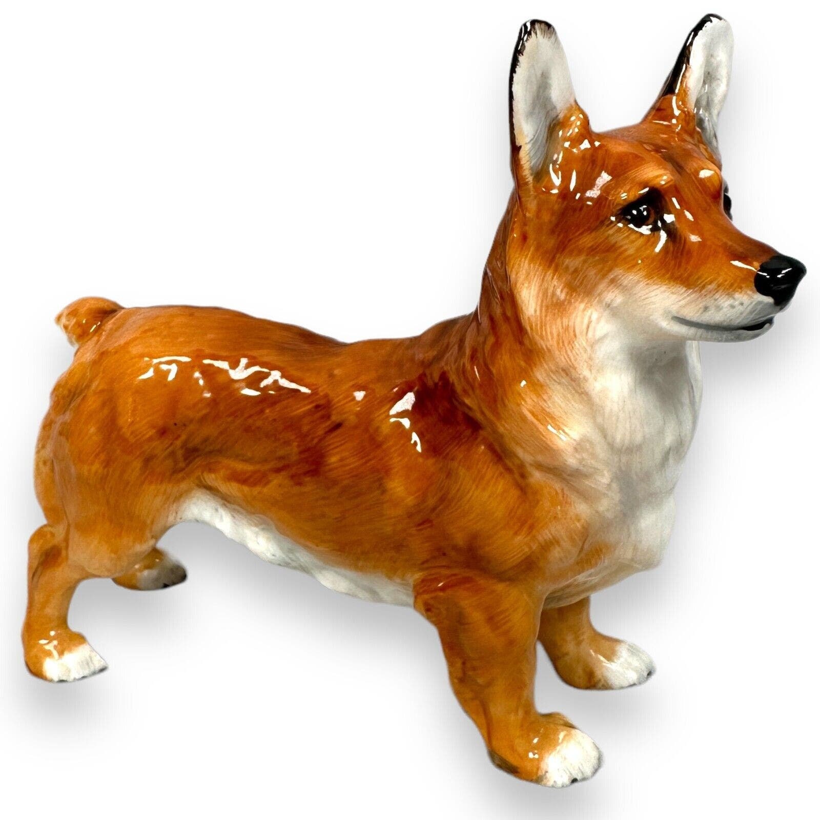 Vintage Royal Doulton Welsh Corgi Dog Figurine HN 2558 Champion Spring ...