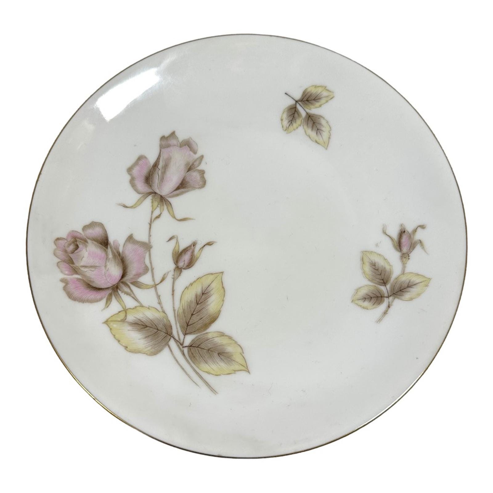 Vintage Empire Rose Hutschenreuther Arzberg Dessert Salad Plates Set of ...