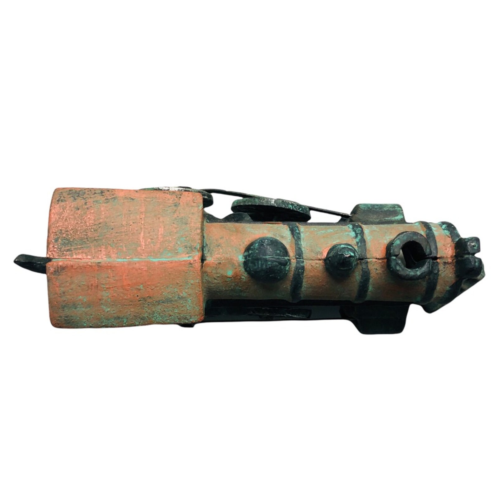 Cast Iron Toy Locomotive Train Figures Antique Vintage Pennsylvania ...