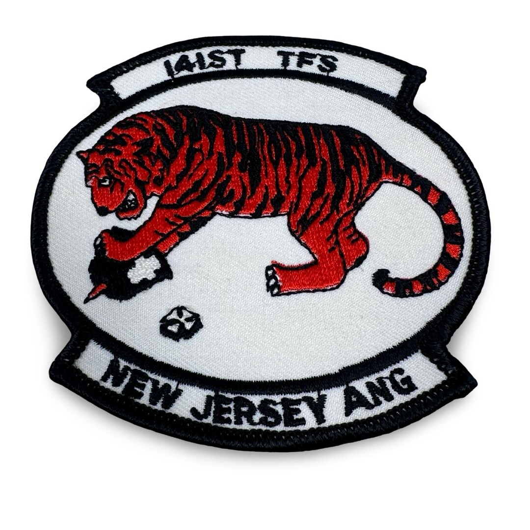 Vintage 141st Tactical Fighter Squadron Patch New Jersey ANG Military ...