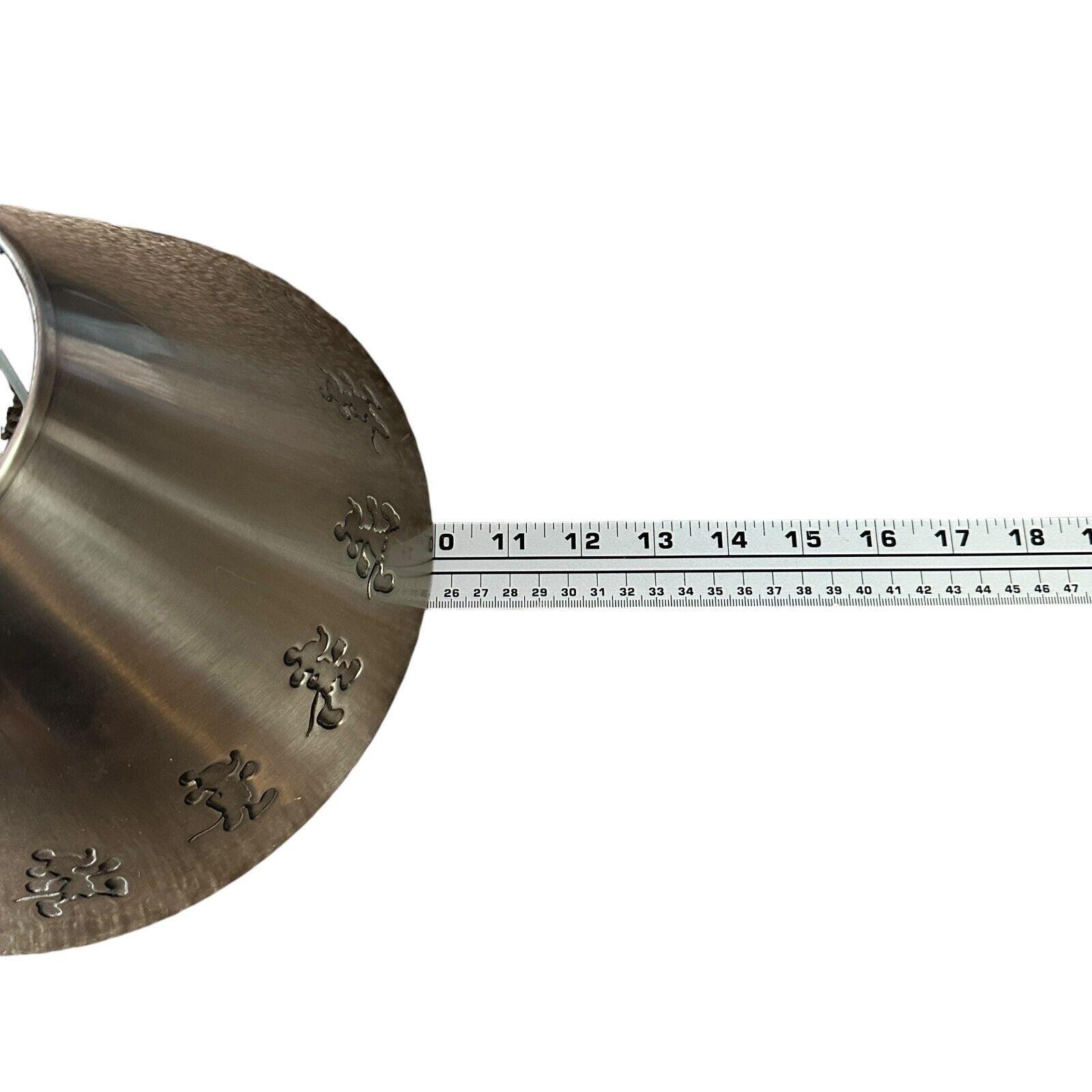 Vintage Hampton Bay Disney Mickey Mouse Ink Well Metal Lamp Shade ...