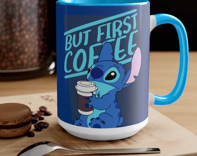 Lilo and Stitch Inspired Coffee Mug / Disney Inspired Coffee - Etsy