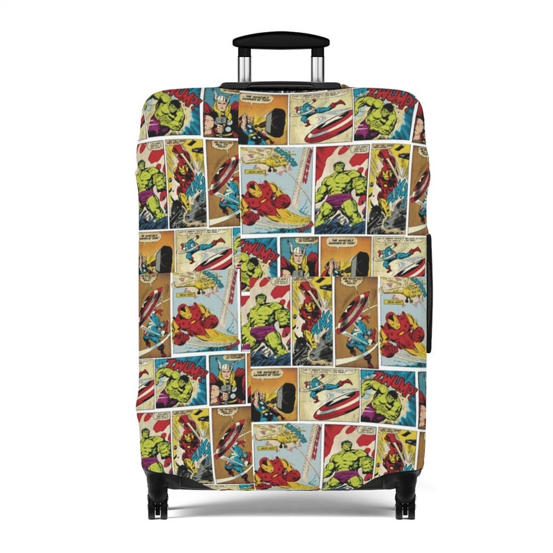 Avenger Marvel Comic Book Style Luggage and Suitcase Cover - Etsy
