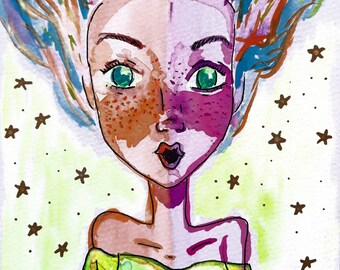 Stargirl Sticker - Etsy