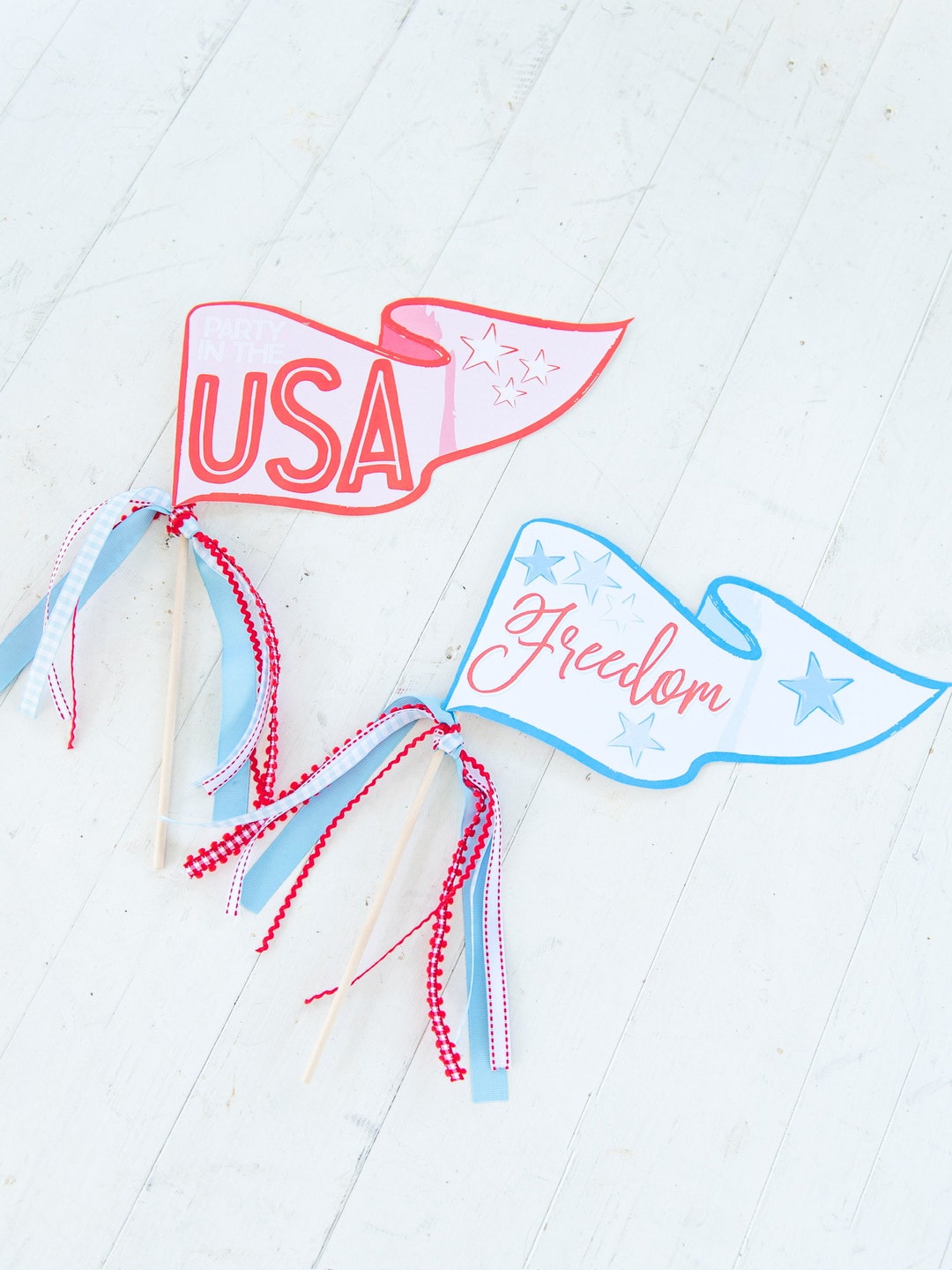 Party in the USA Pennant Printable Digital Download Fourth of July ...