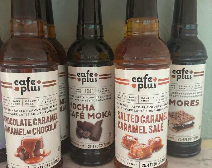 Cafe Plus Syrups - Etsy