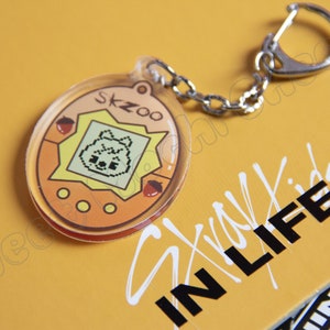 Han Quokka SKZOO Tamagotchi Keychain | Stray Kids Kpop Acrylic Keychain ...