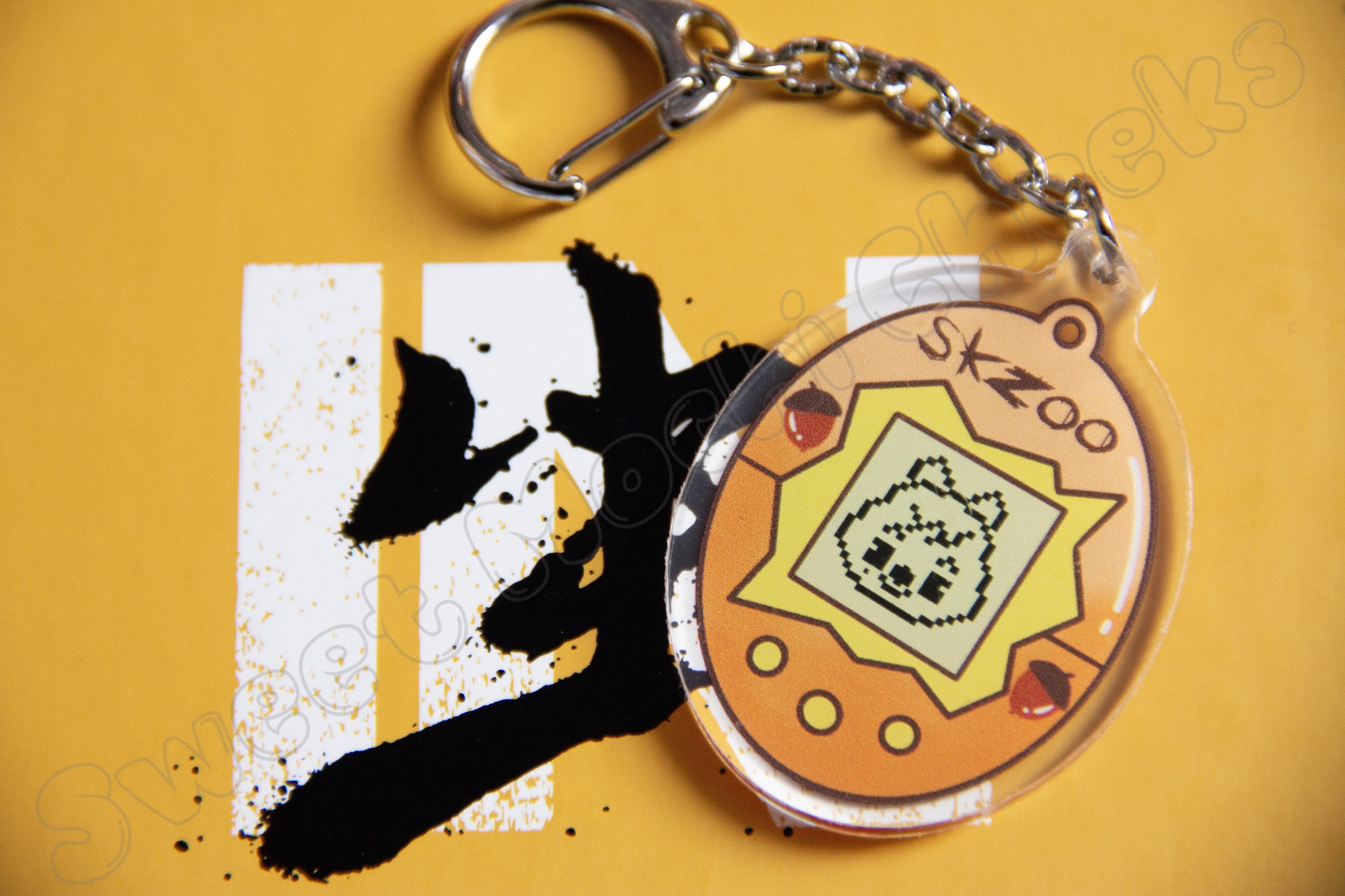 Han Quokka SKZOO Tamagotchi Keychain | Stray Kids Kpop Acrylic Keychain ...