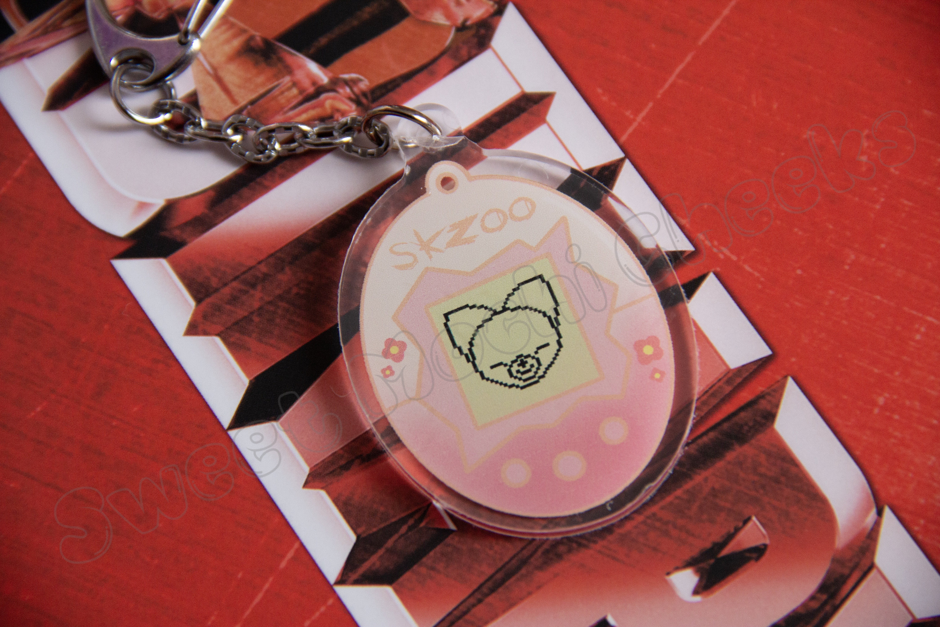 Foxl.ny SKZOO Tamagotchi Keychain | Stray Kids Kpop Acrylic Keychain - Etsy