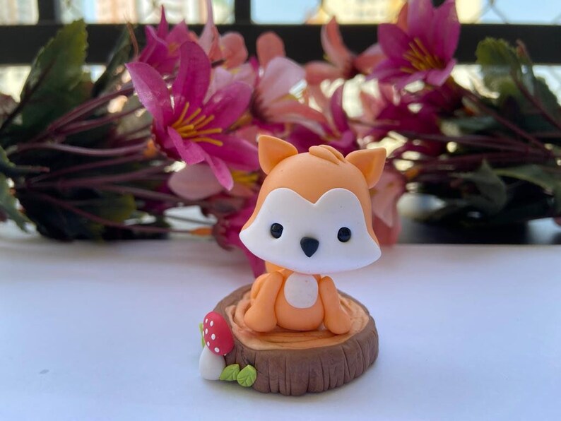 Cute Clays Animals / Cold Porcelain Dolls/hair Bow Center /dolls ...