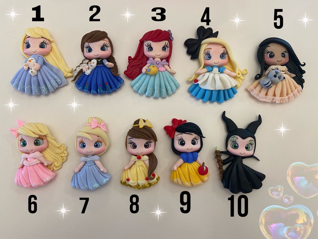 Princess Clays for Bows Cold Porcelain Dolls/hair Bow Center /dolls ...