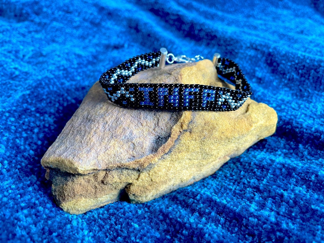 MBTI Personality Beaded Loom Bracelet, Choose Your Style and Color ...