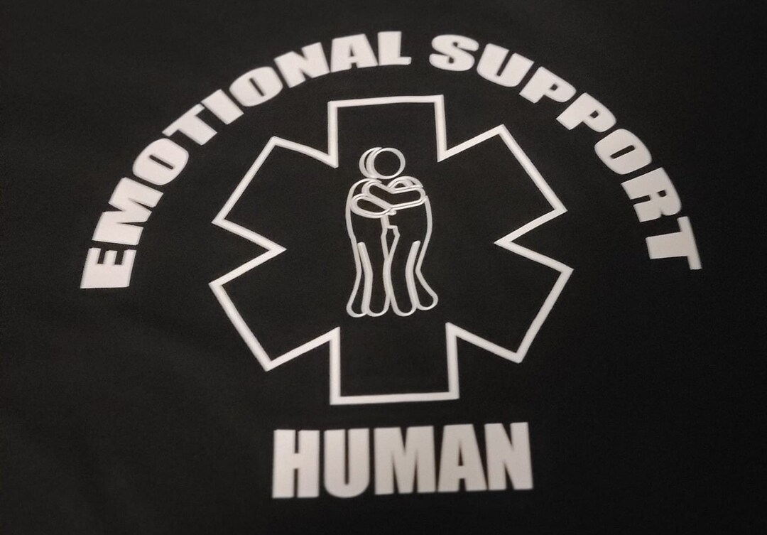 Emotional Support Human T Shirt - Etsy