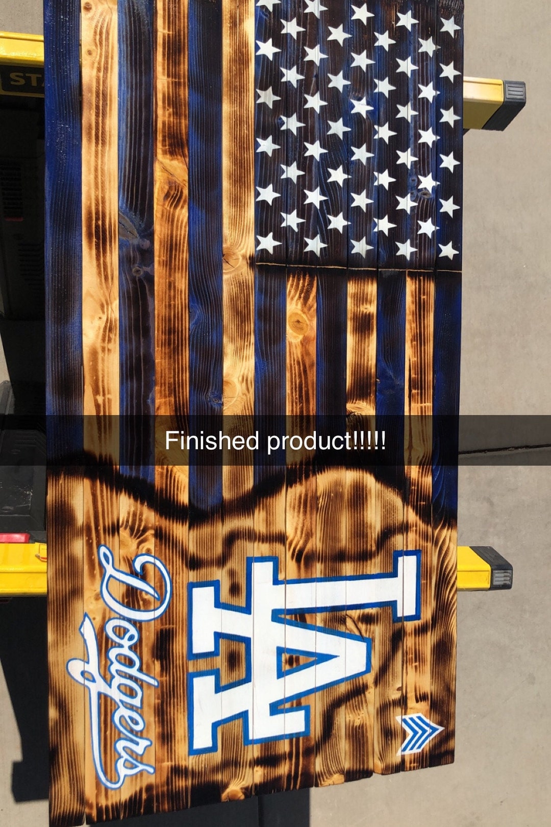 Custom American Wooden Flags - Etsy