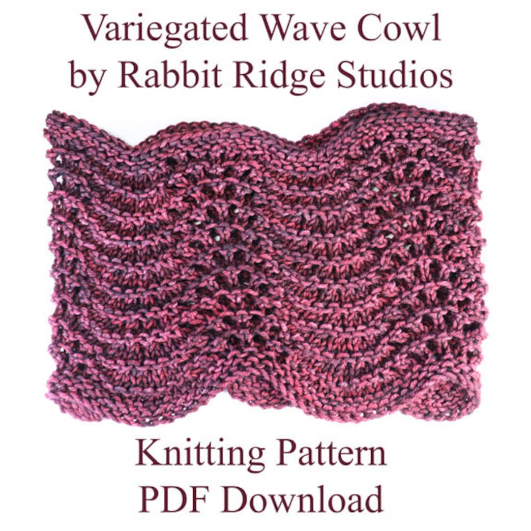 Cowl Knitting Pattern, Experienced Knitting Pattern, Knitted Cowl ...
