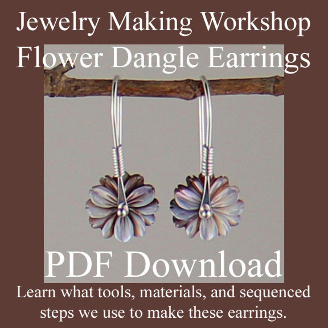 Jewelry Making Workshop, Jewelry Making Pattern, Earring Pattern, Learn ...