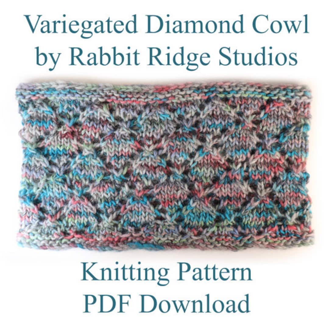 Cowl Knitting Pattern, Experienced Knitting Pattern, Knitted Cowl ...