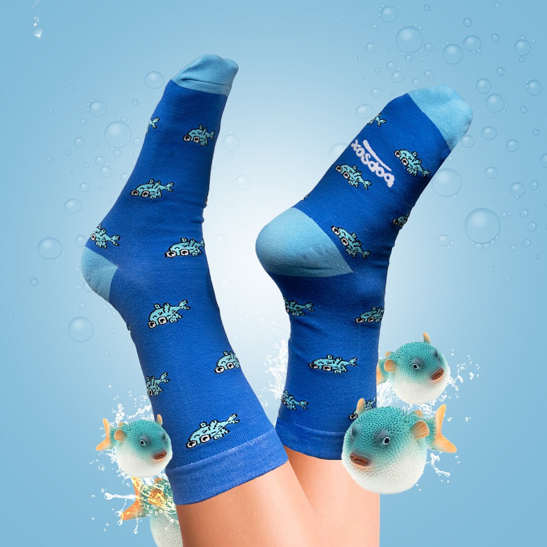 Fish Socks | Quirky and Fun Socks - Etsy