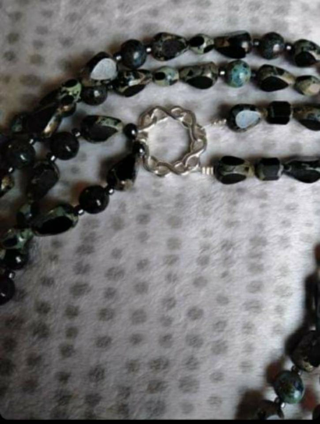 Dark Forest Witch Bird Skull Rosary Meditation Beads Counting Beads ...