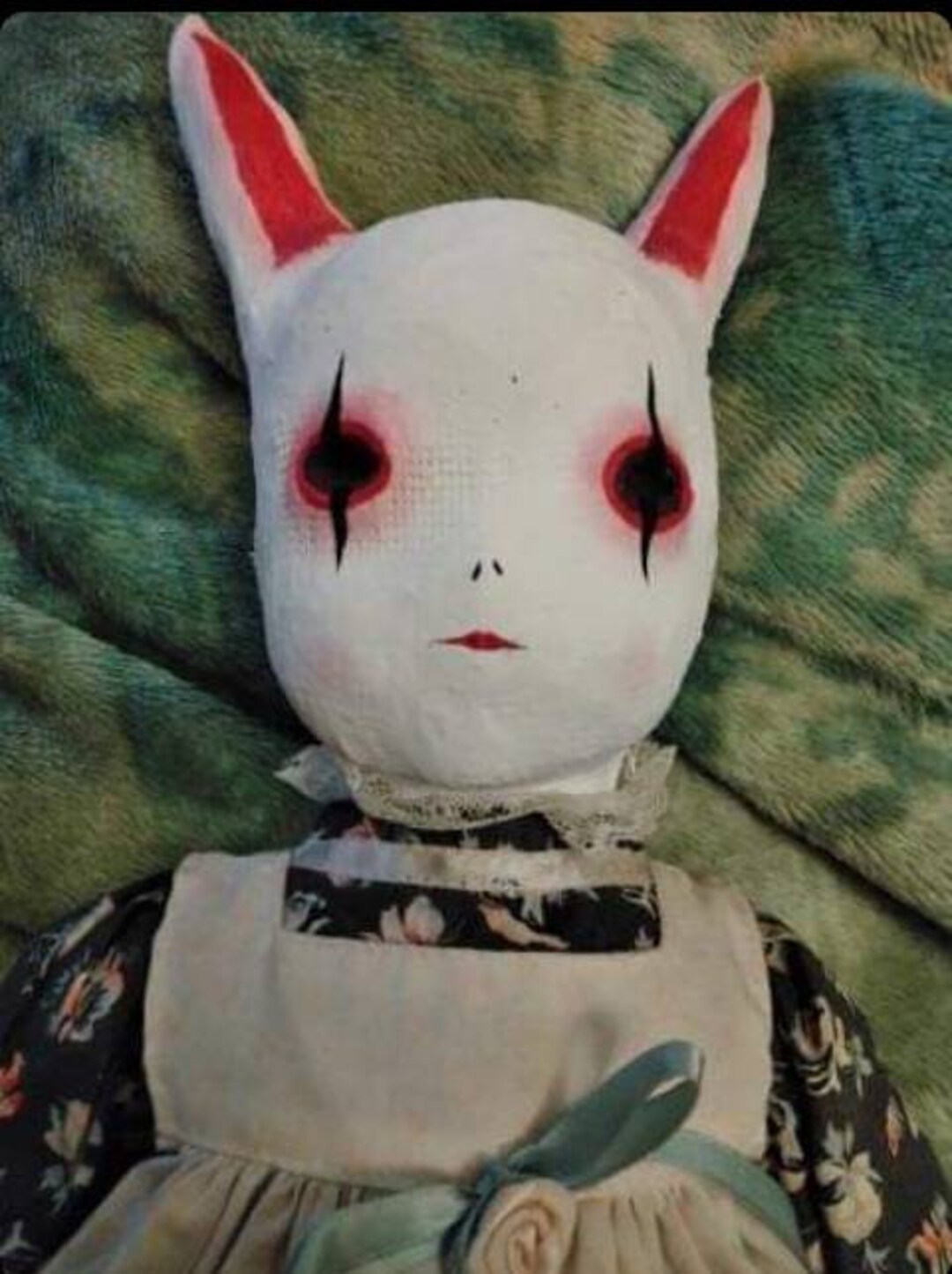 Bunny Doll creepy Bunny-tall Bunny Doll-handmade Doll-handmade doll ...