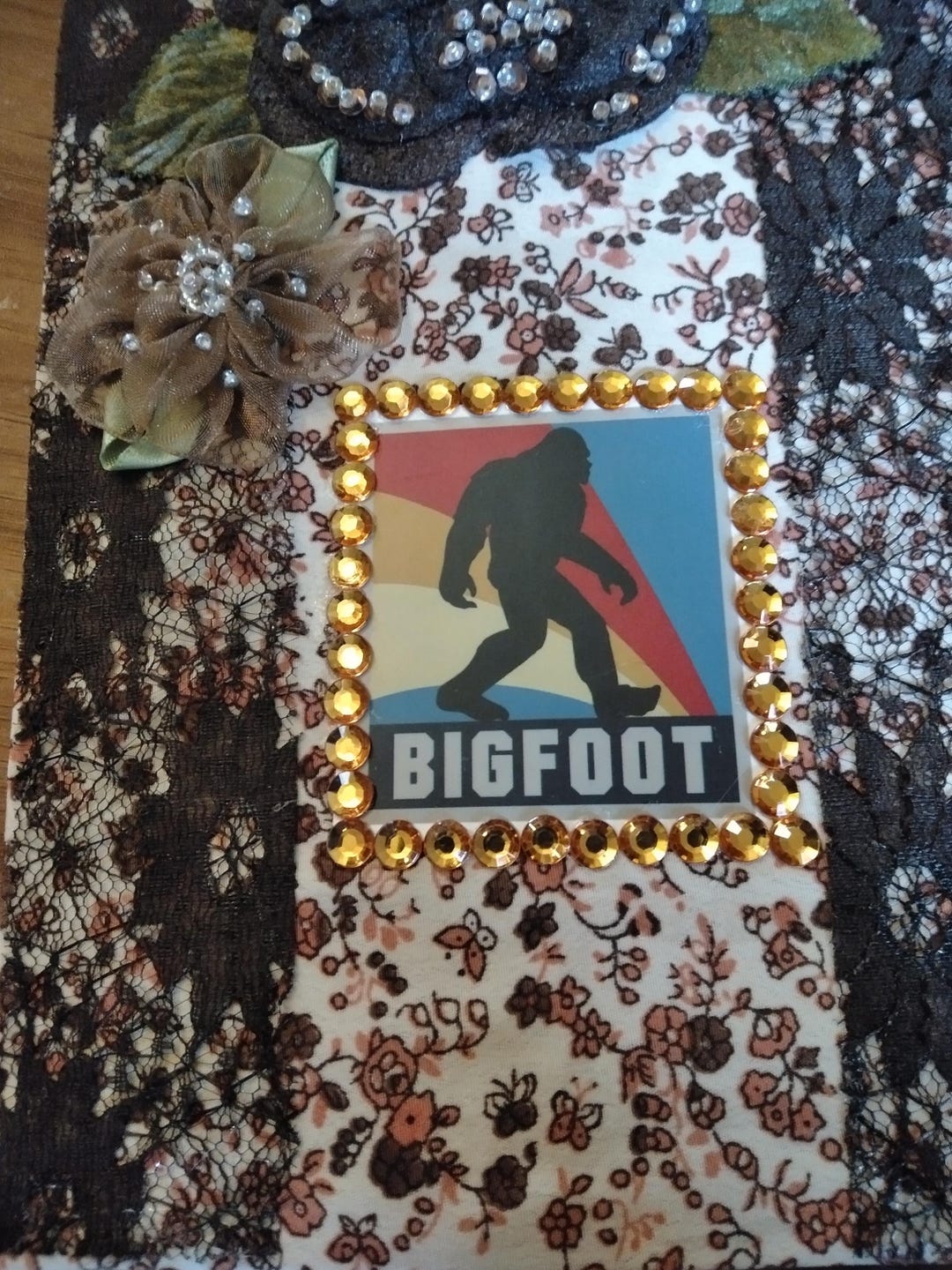 Sasquatch Bigfoot Sasquatch Junk Journal Bigfoot Junk Journal Cryptid ...