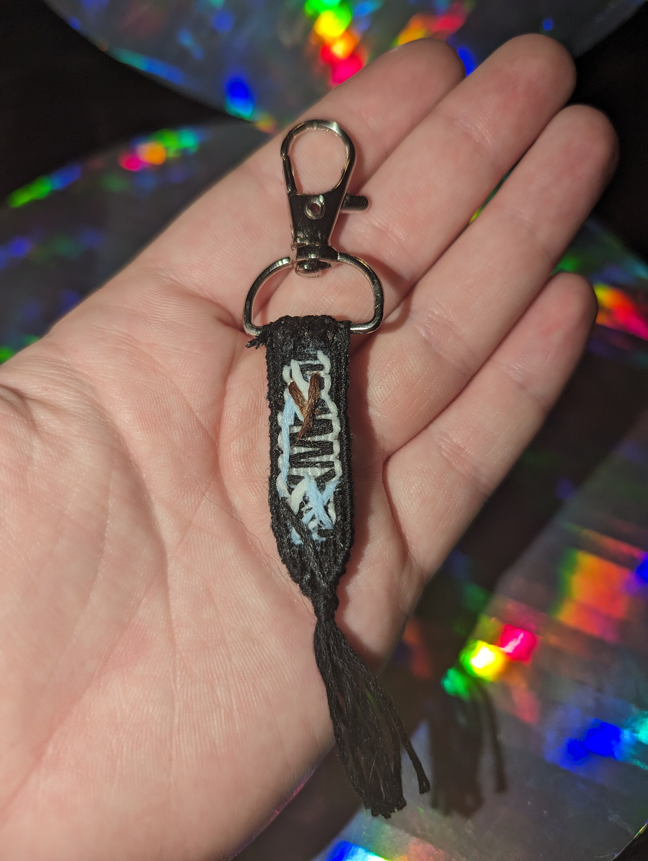 Yeti Woven Keychain - Etsy