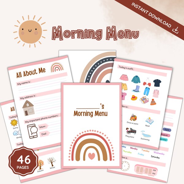 Preschool Learning Binder - Etsy