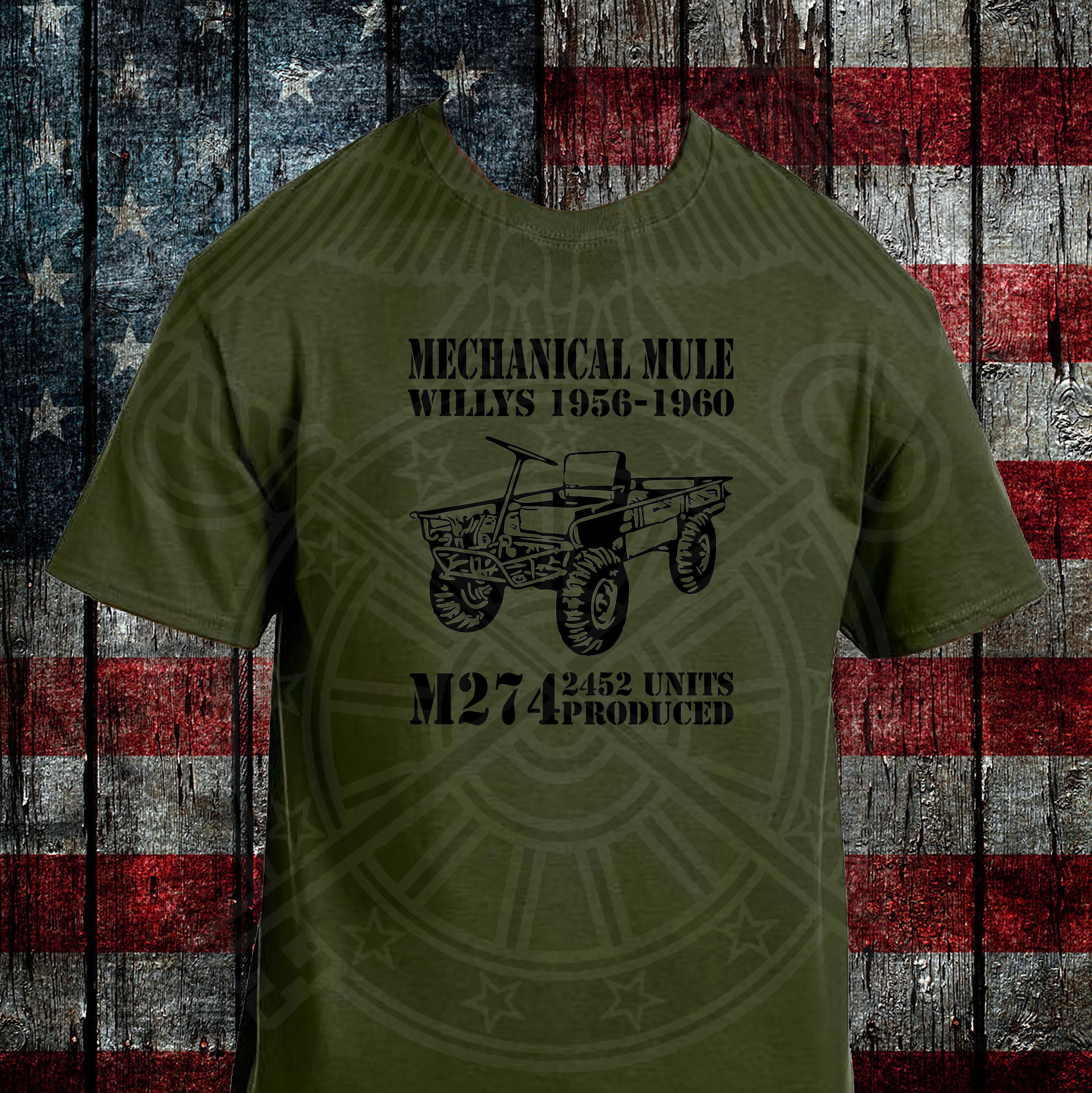 Willys M274 Mechanical Mule Military Vehicle Vietnam War T-shirt - Etsy