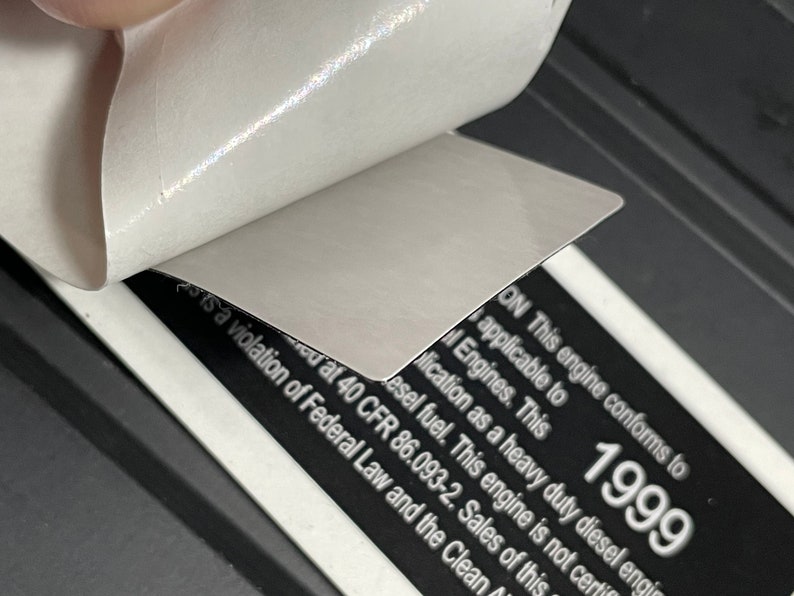 CUMMINS SIGNATURE 600 Black Edition Diesel Engine Valve Cover 1999 Tag ...