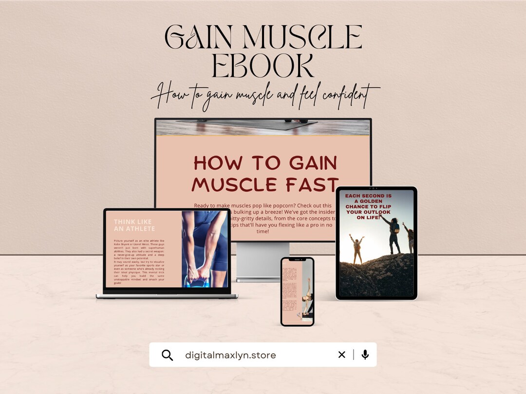 Build Muscle Fast Ebook: Step-by-step Guide for Quick Gains, Ideal ...