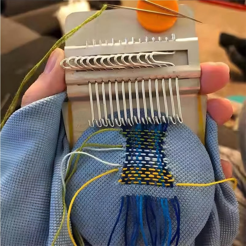 Small Wooden Loom Weaving - Etsy