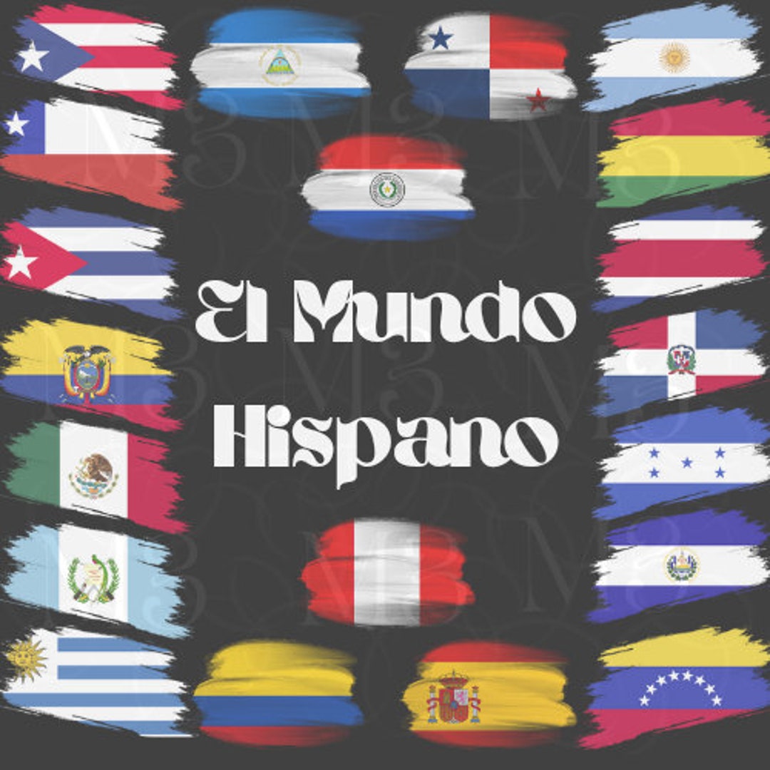 Hispanic Heritage Month Digital Download El Mundo Hispano the - Etsy