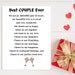Heartfelt Couples Poem Customized Love Poetry Thoughtful Anniversary ...