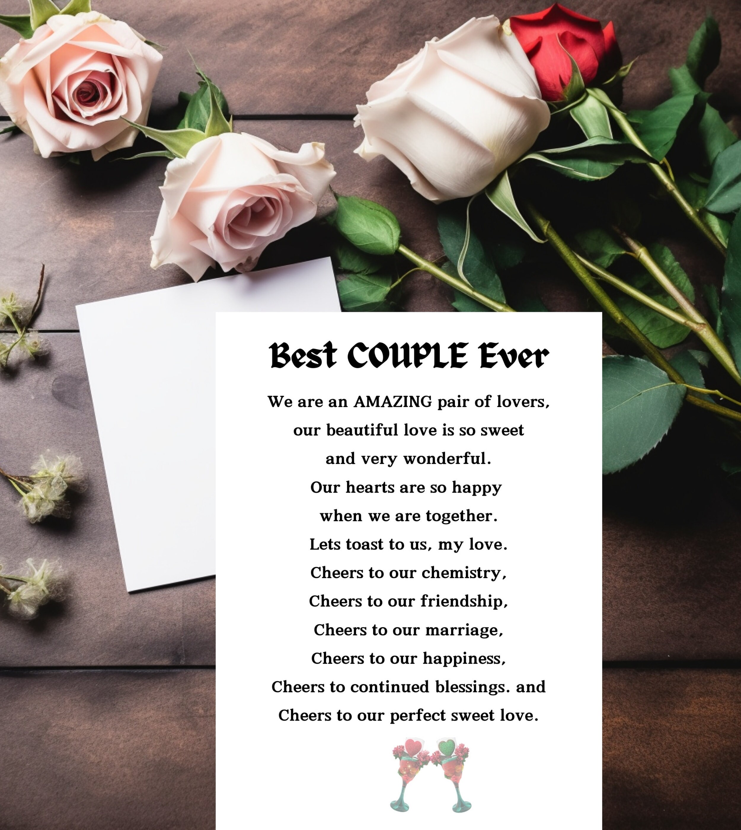 Anniversary Gifts, Couples Poem, Custom Poetry, Gifts for Wife, Gifts ...
