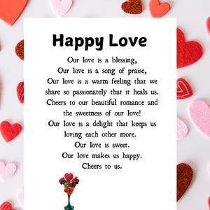 Love Poem Art Print: Romantic Gift for Wife (PDF) - Etsy