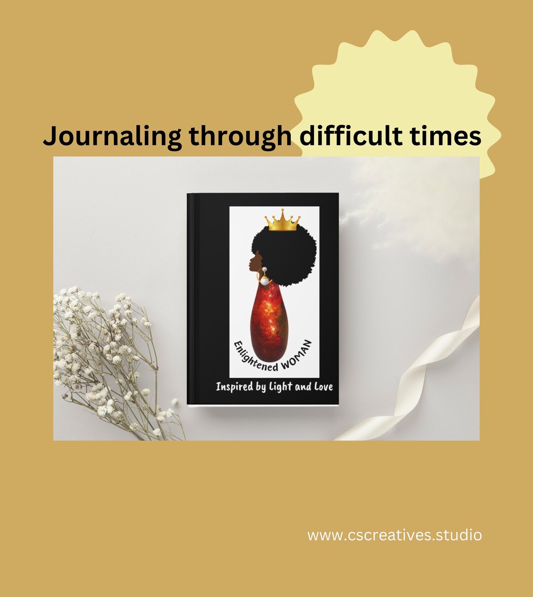 Art-inspired Writing Journal BHM Black Empowerment Black Excellence ...
