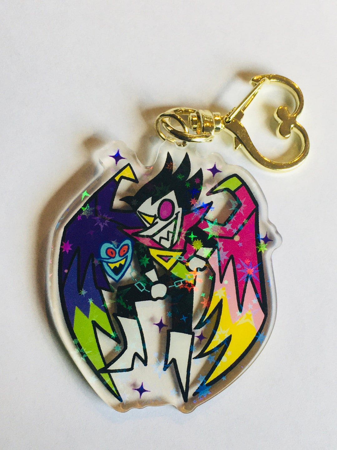 Deltarune Spamton Neo Key Charm Keychain - Etsy