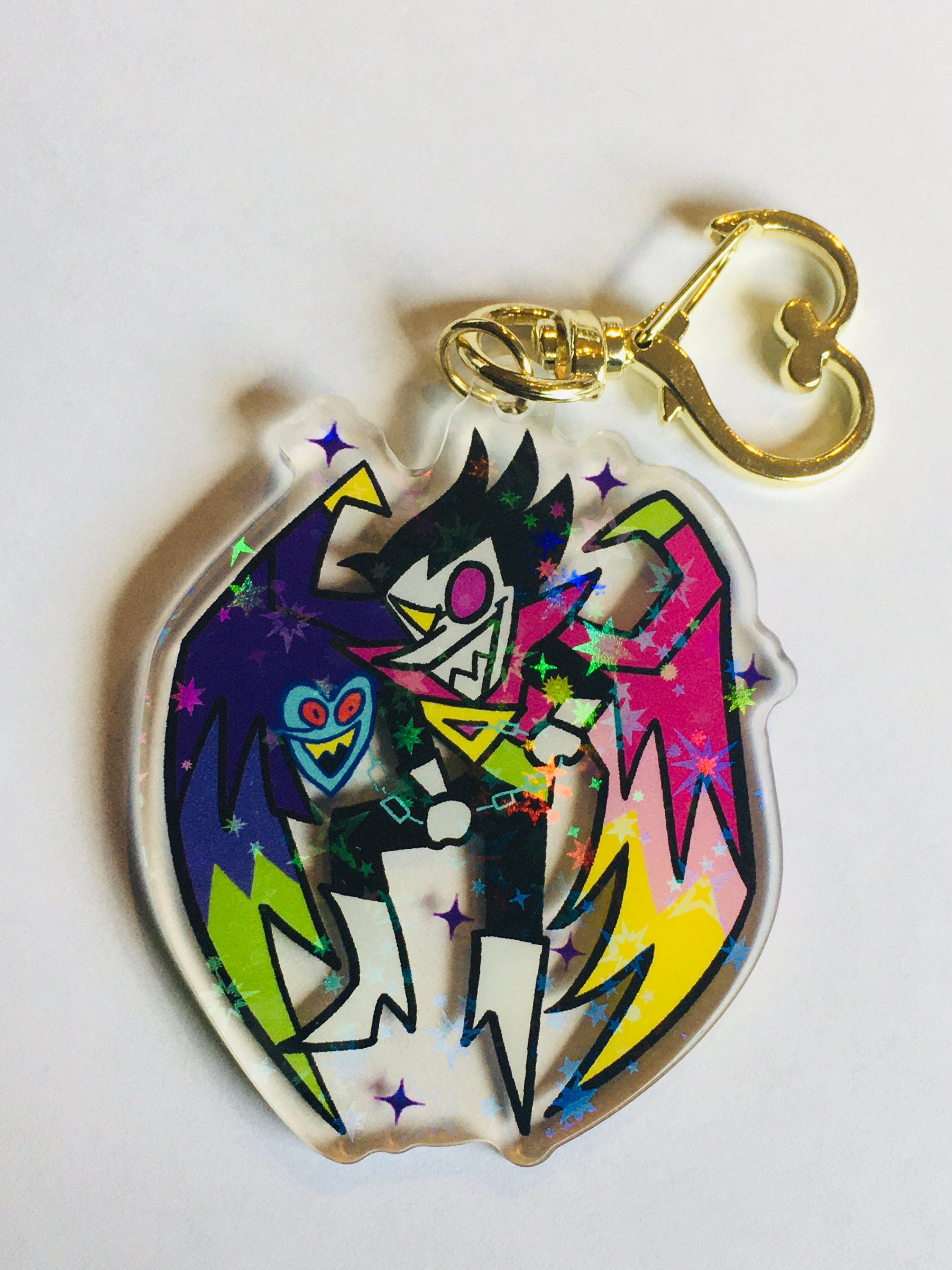 Deltarune Spamton Neo Key Charm Keychain - Etsy